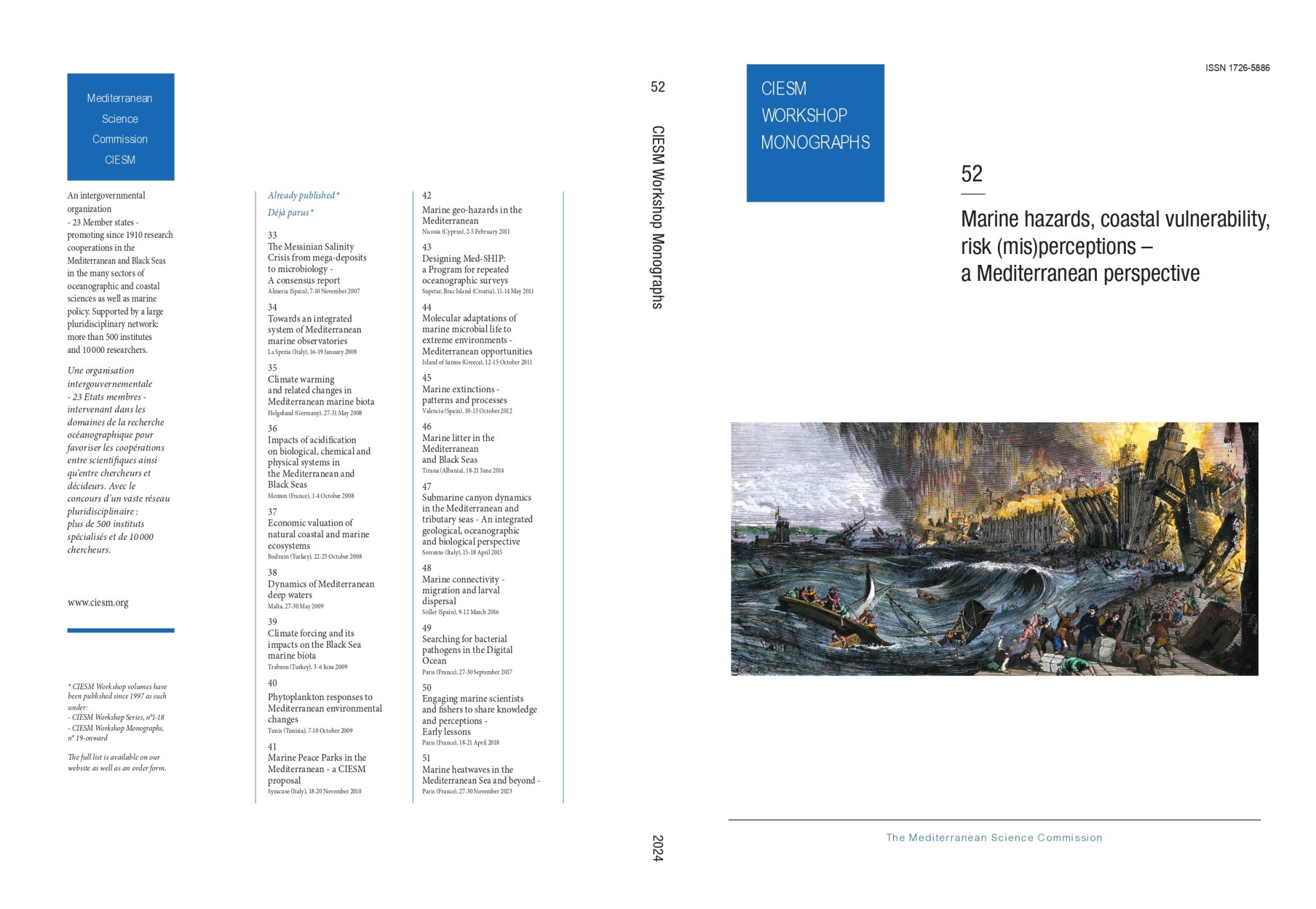 Marine hazards, coastal vulnerability, risk (mis)perceptions, a Mediterranean perspectives ...
